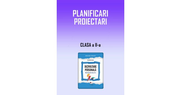 PLANIFICARE PROIECTARE MANUAL D.P. CLASA A II-A, CUCIINIC