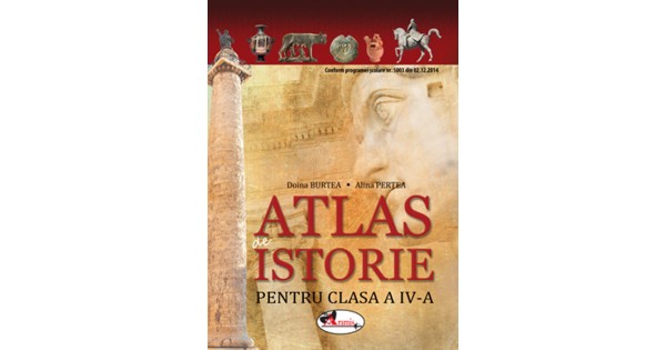 Atlas de istorie pentru clasa a IV-a