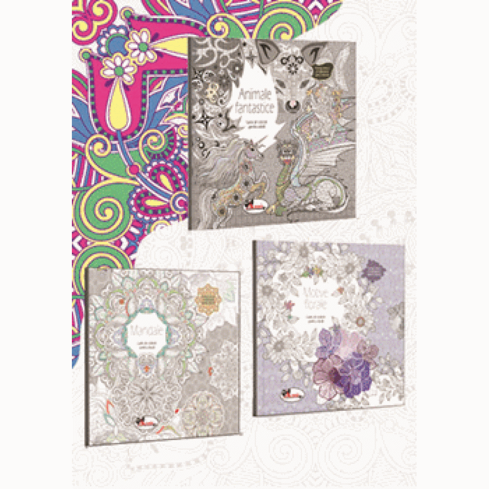 Pachet - Colectia Carti de colorat pentru adulti