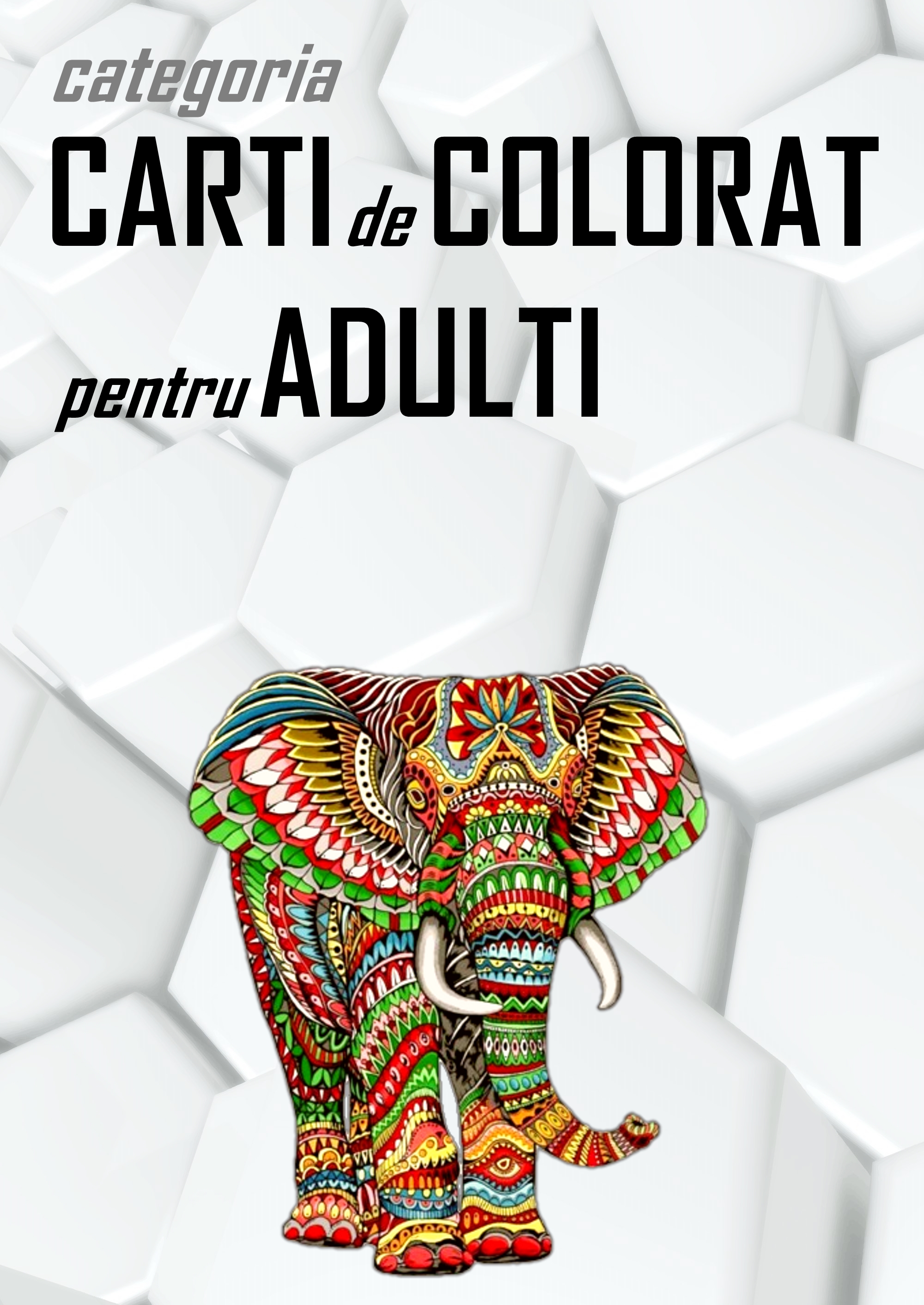 Carti de colorat pentru adulti